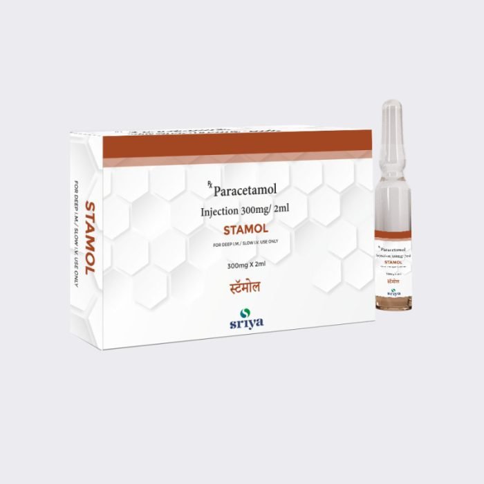 STAMOL (PARACETAMOL INJECTION 300MG/2ML) - Pharmacy Exporter